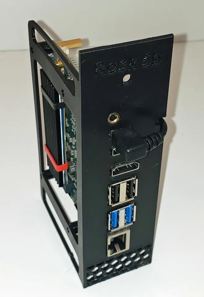 Rock 5B 5-node cluster by PigLover | Download free STL model ...