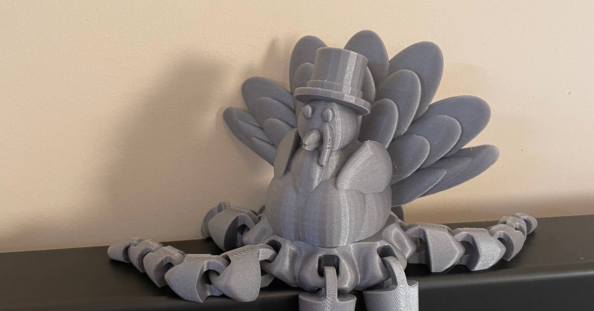 Octurkey - Octopus + Turkey by cxaw | Download free STL model ...