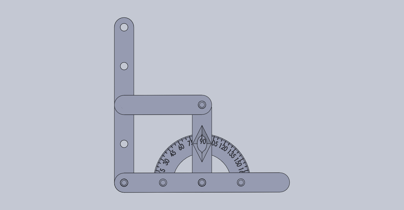 Corner Protractor by nightfox90 | Download free STL model | Printables.com