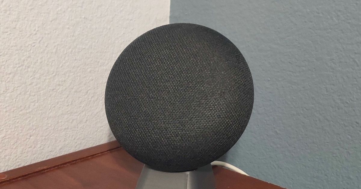 [REMIX] Google Home Mini Stand by ImOkayAtMATLAB | Download free STL ...