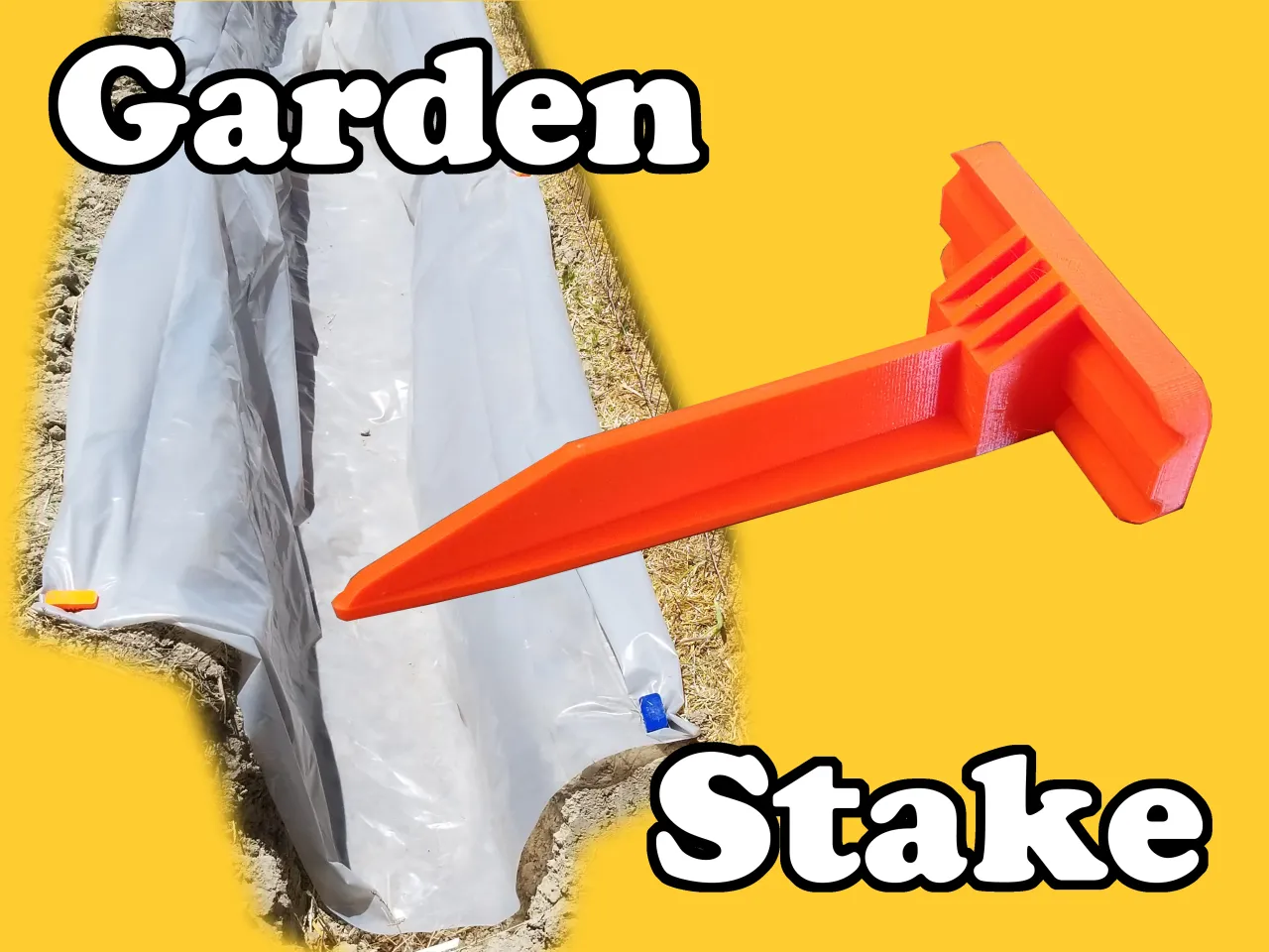 Garden Stake by iqless | Download free STL model | Printables.com