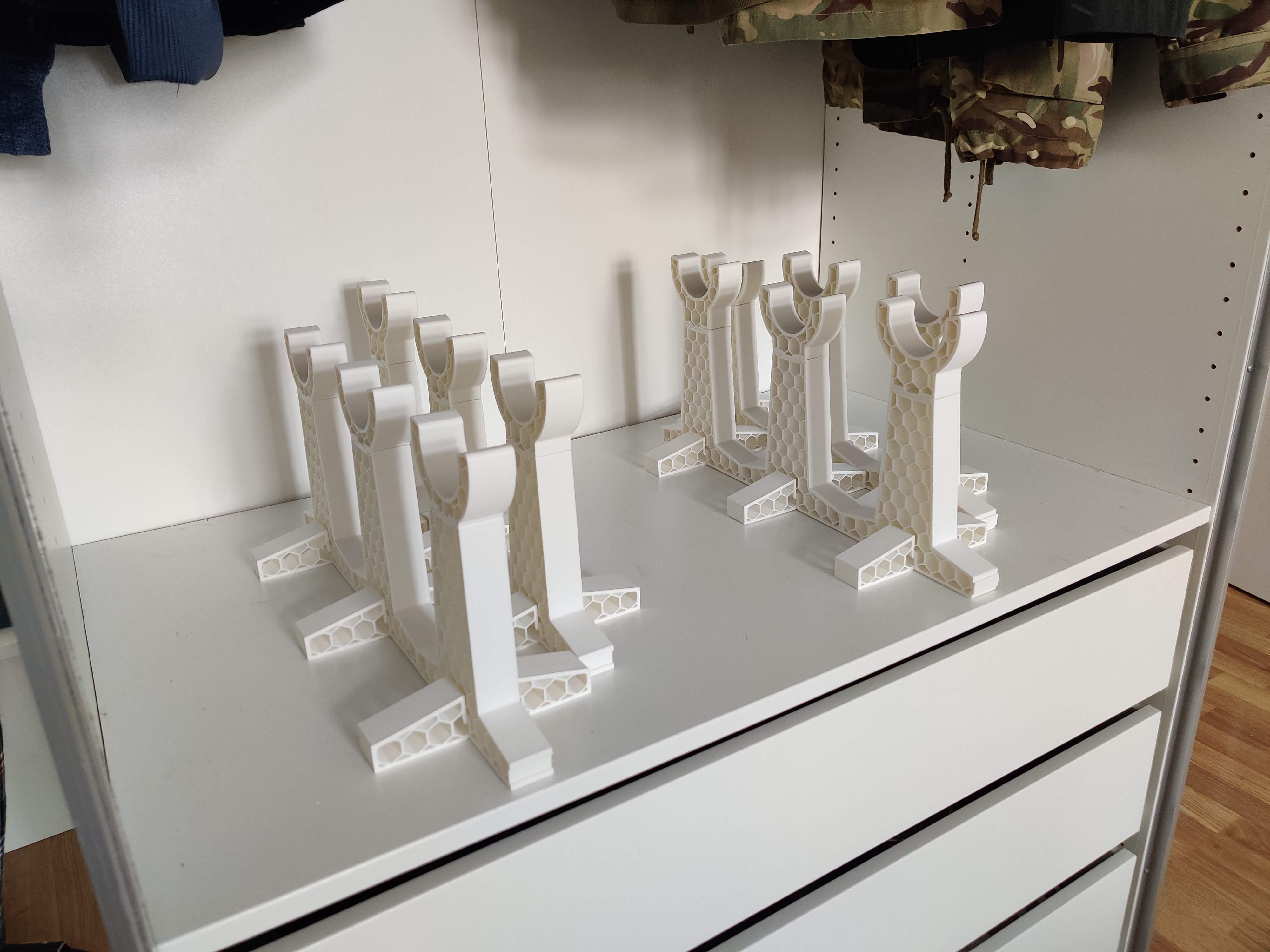 Modular, stackable rifle stand by michalgerhat | Download free STL ...