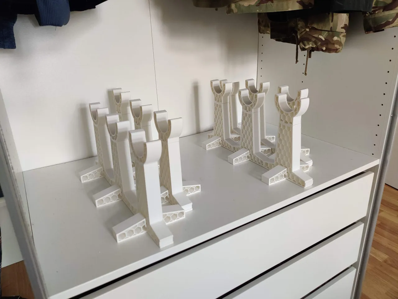 Modular, stackable rifle stand by michalgerhat | Download free STL ...