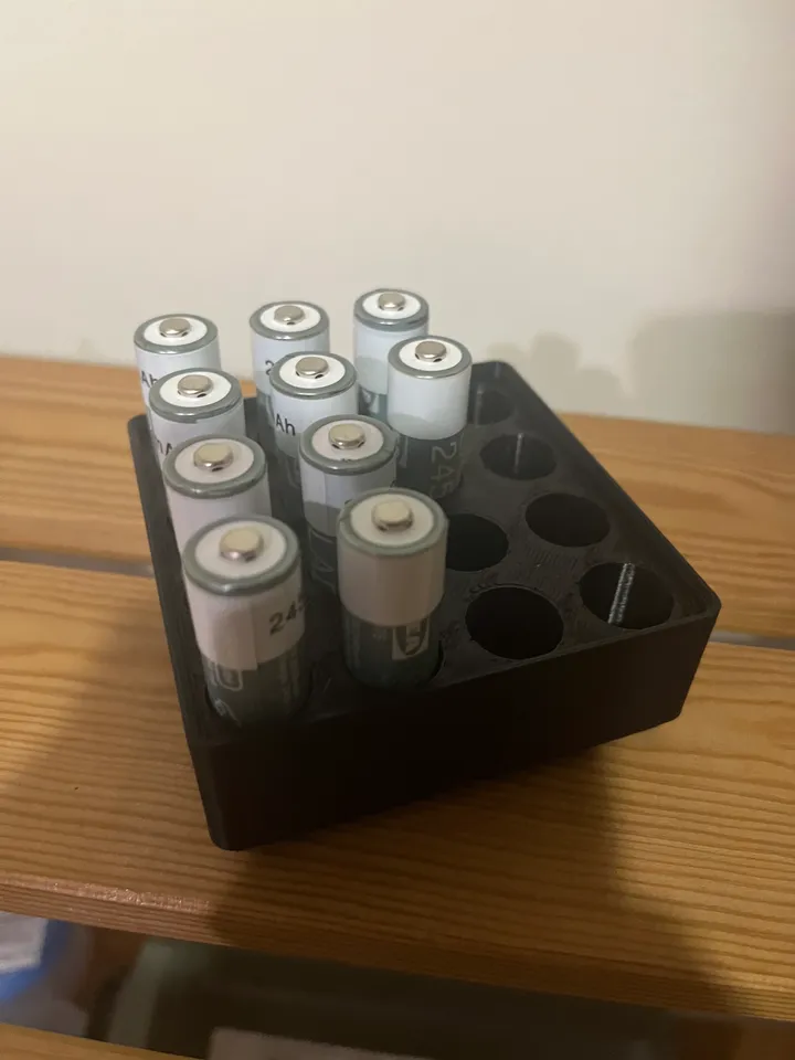 Gridfinity AA Battery Storage by Altirix | Download free STL model | Printables.com