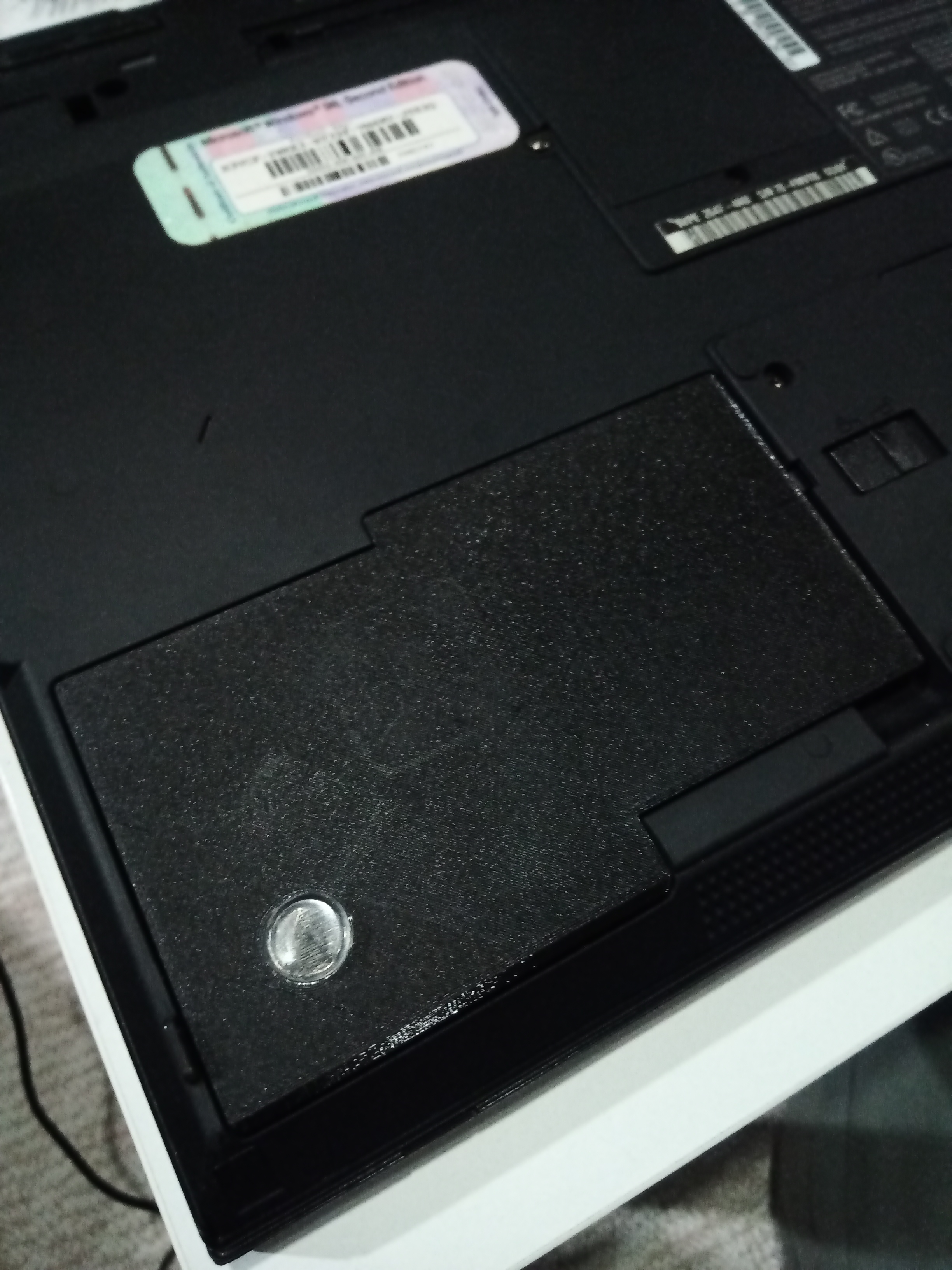 Thinkpad T21 battery blank by Nathan Korth | Download free STL model ...