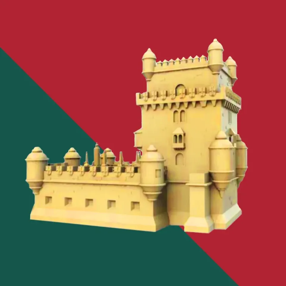 Belem Tower - Lisbon , Portugal by MiniWorld3D | Download free STL ...