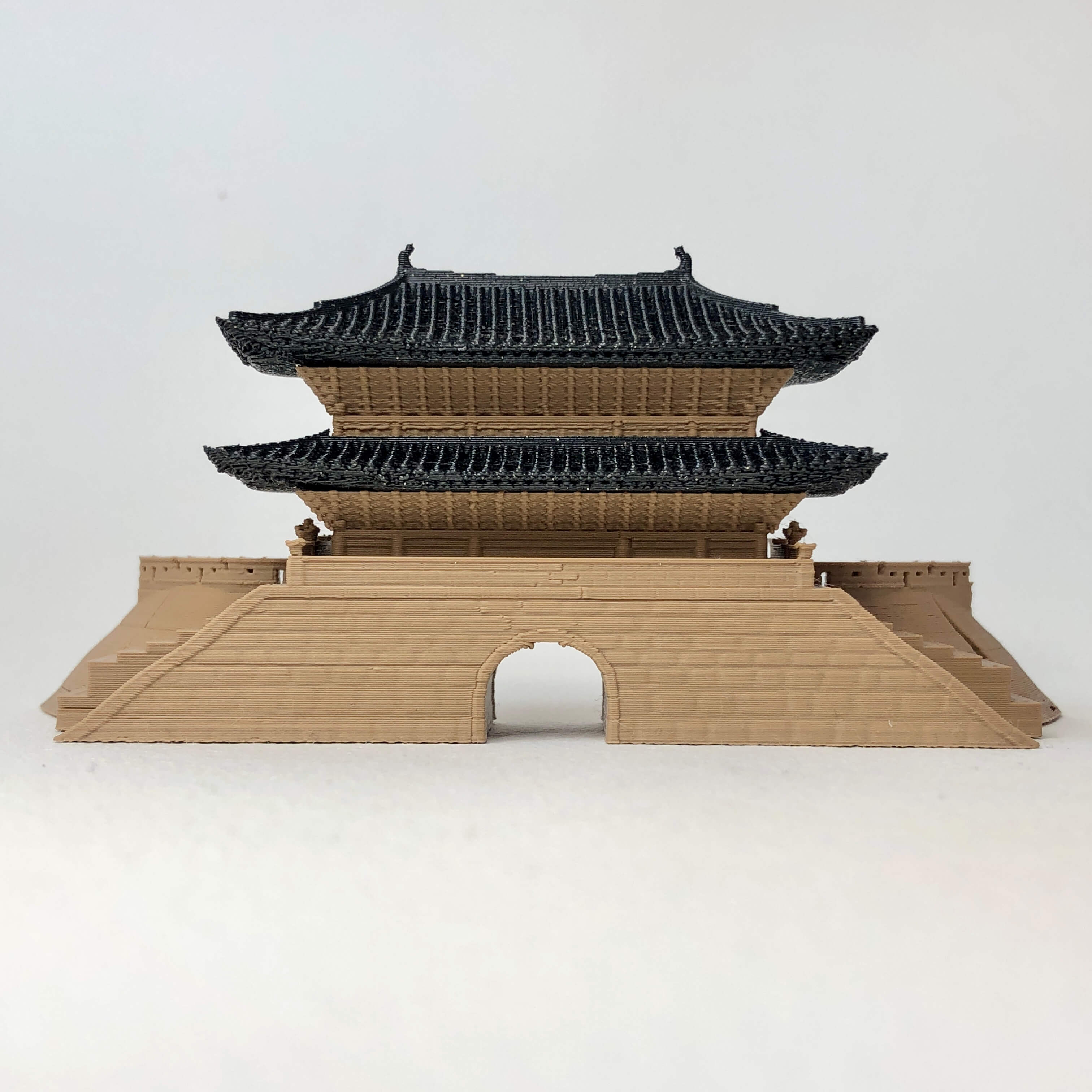 Namdaemun ( Sungnyemun ) Gate - Seoul , South Korea by MiniWorld3D ...