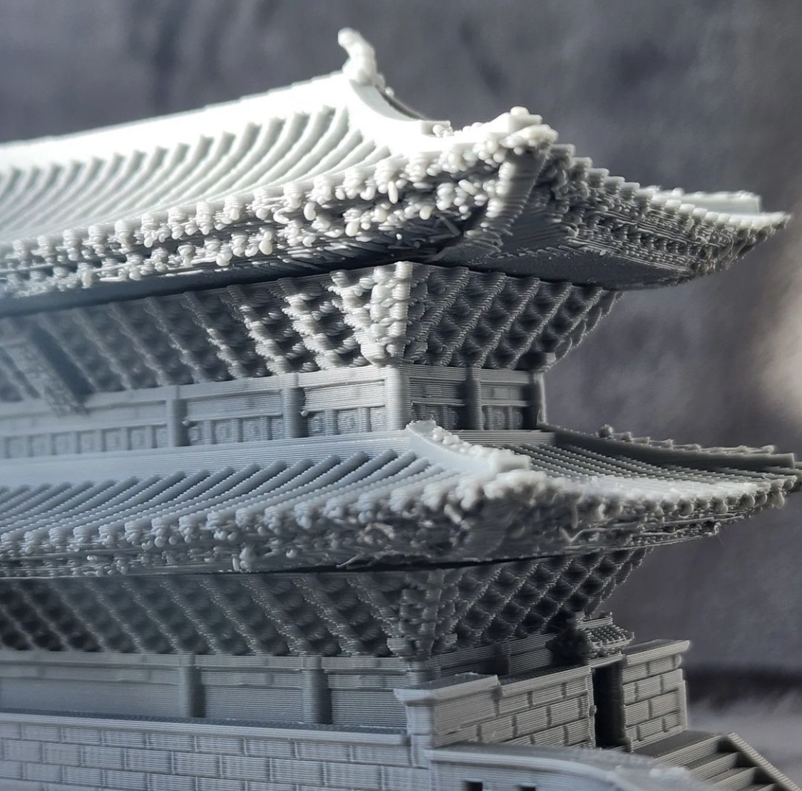 Namdaemun ( Sungnyemun ) Gate - Seoul , South Korea by MiniWorld3D ...
