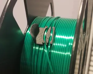 Grandpa's Favorite Spring Loaded Filament Clip : Rounded Edges by Adam ...