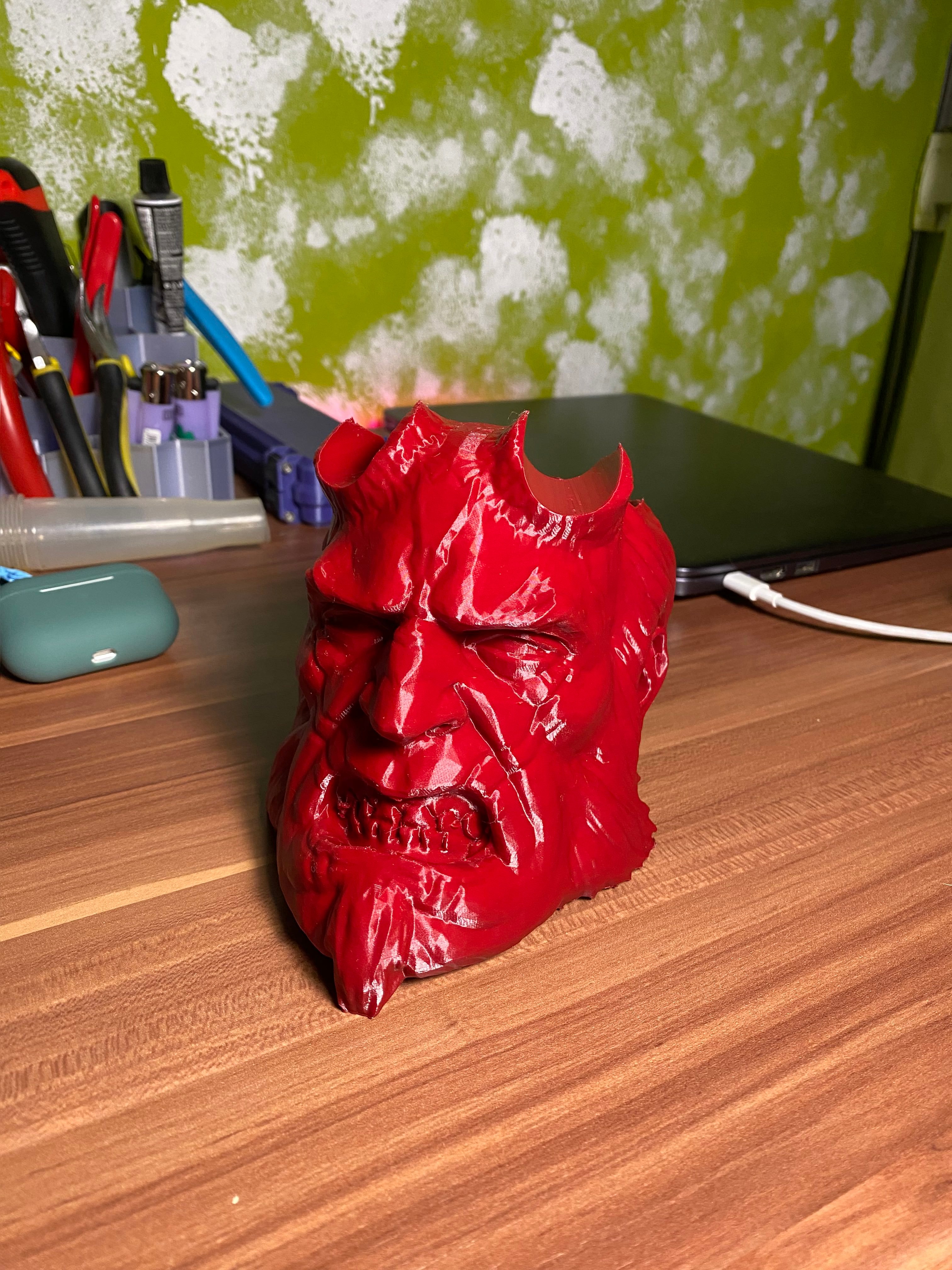 Hellboy cigar holder with ashtray by M.Holicky | Download free STL ...