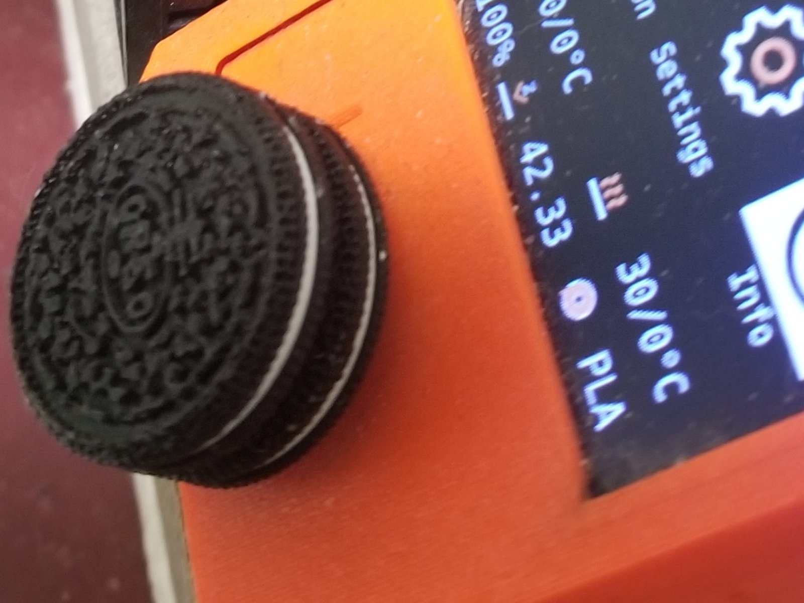 Oreo Cookie Prusa Mini Knob by mrpanda72 | Download free STL model ...