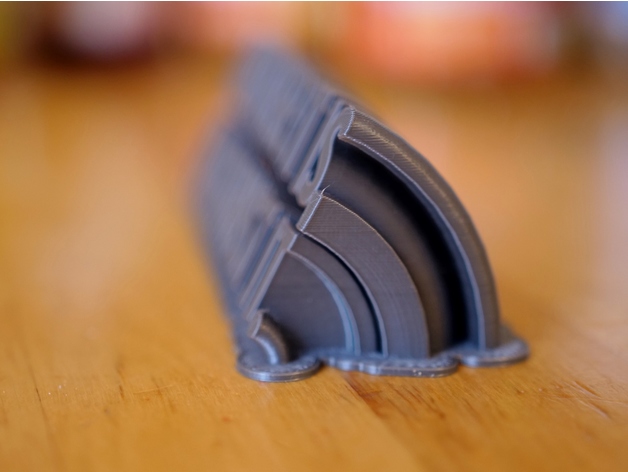 Sweeping 2-line name plate by Makkuro | Download free STL model ...