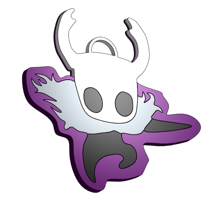 Llavero Hollow Knigh // Hollow Knight Keychain by ACNet3D | Download ...