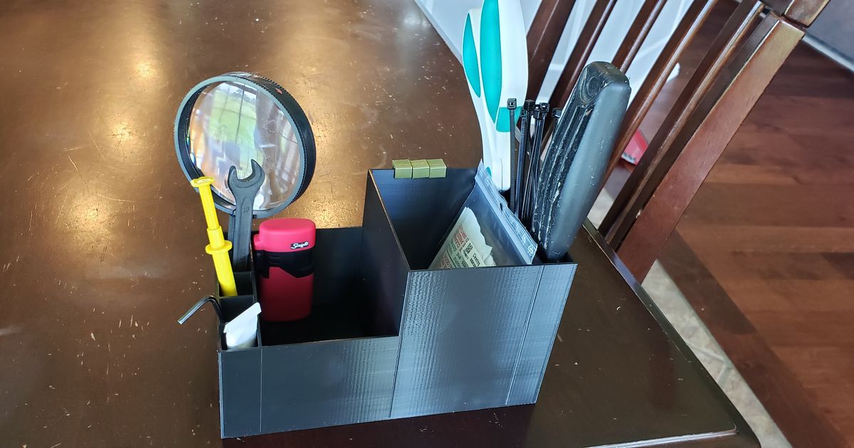 Desk Container/Box/Storge for 3D Printing Tools by Sonic the HedgeHog ...