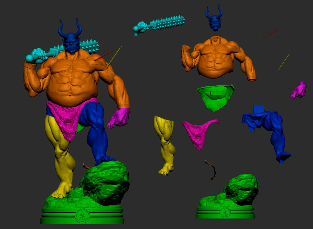 Oni by Leonardo Tostes | Download free STL model | Printables.com