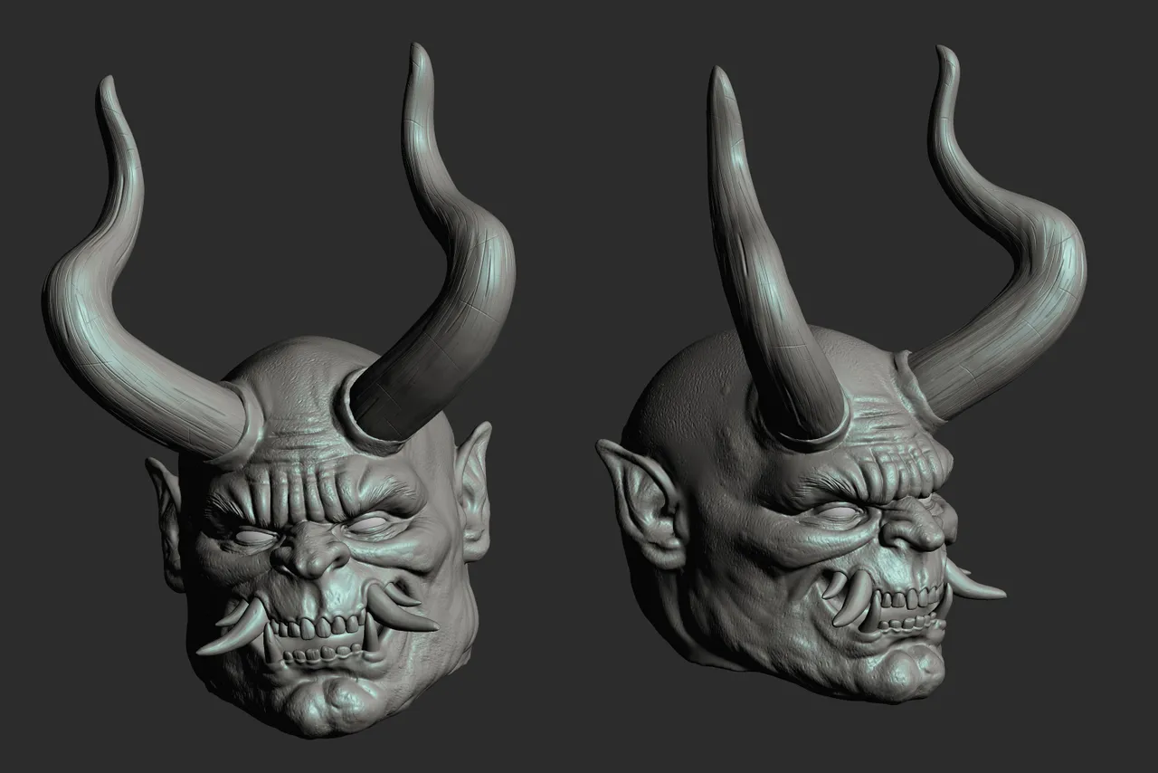 Oni by Leonardo Tostes | Download free STL model | Printables.com
