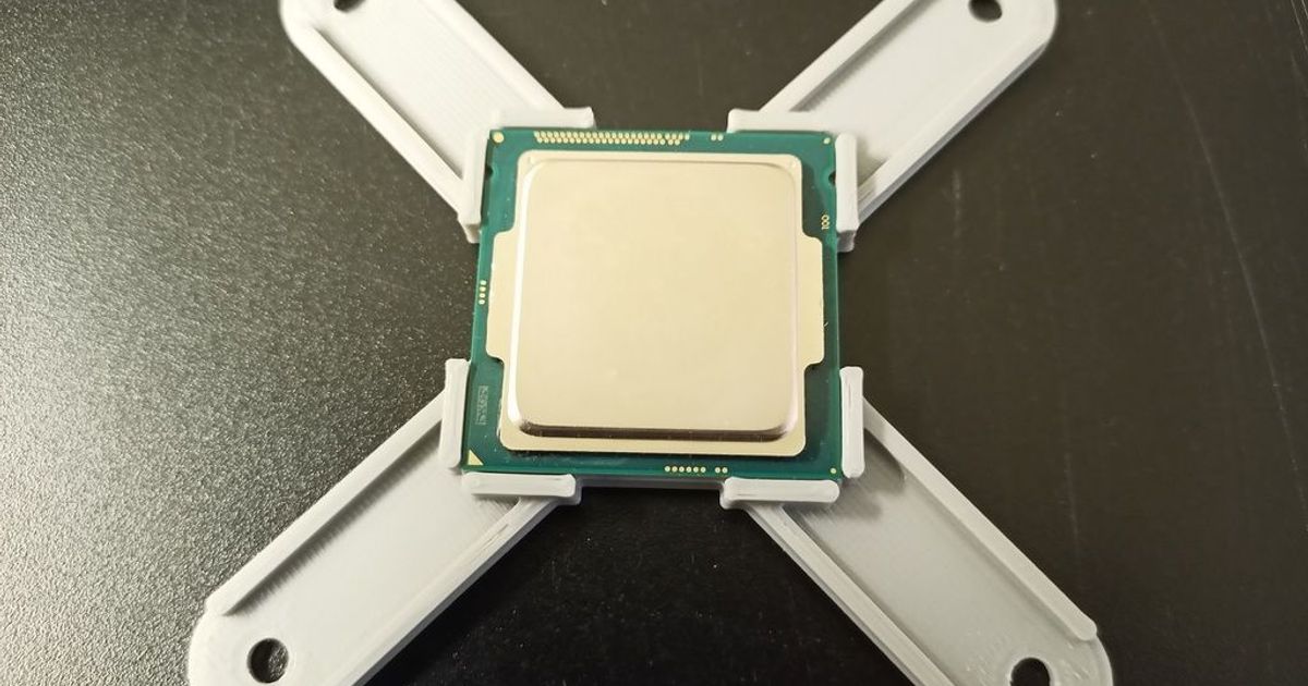 CPU Shipper 1150 1151 1155 115x by Red-Fathom | Download free STL model ...