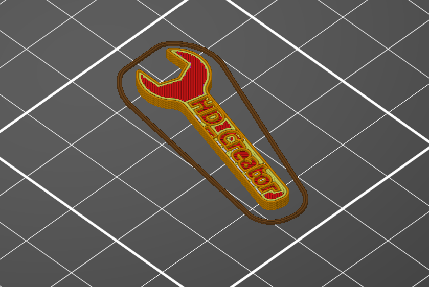 Mini wrench for M3 nuts and M3 hex head screws by HD_Creator | Download ...