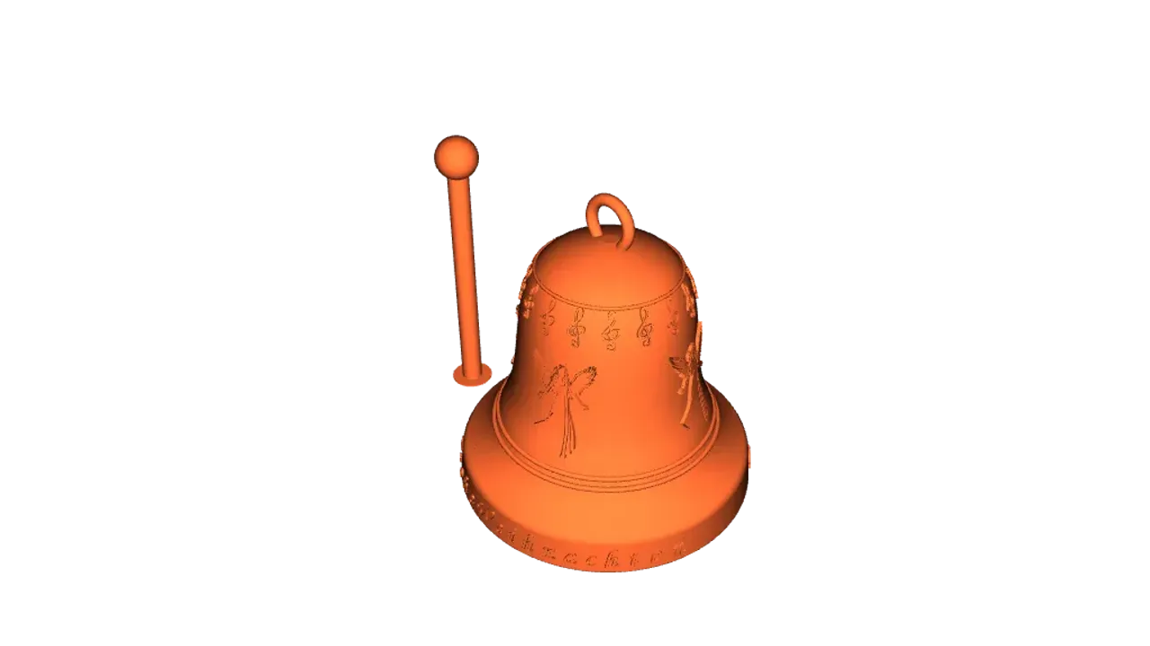 Christmas Bell by RCO_PDM | Download free STL model | Printables.com