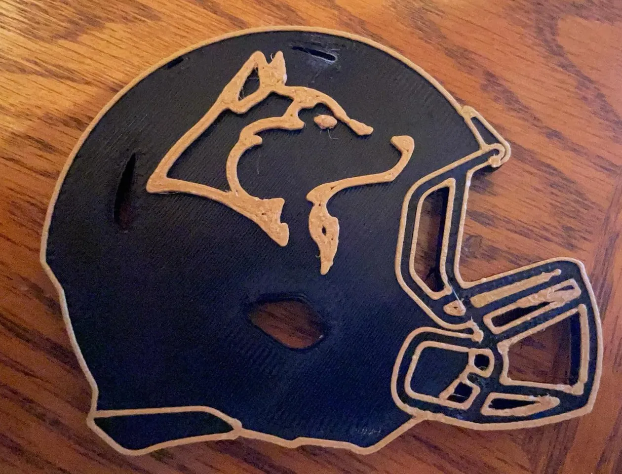 Football Helmet, Husky by Doc | Download free STL model | Printables.com