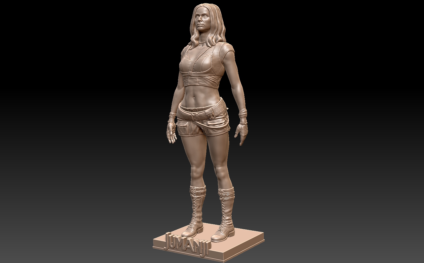 Ruby Roundhouse - Karen Gillan by JS-studio | Download free STL model | Printables.com