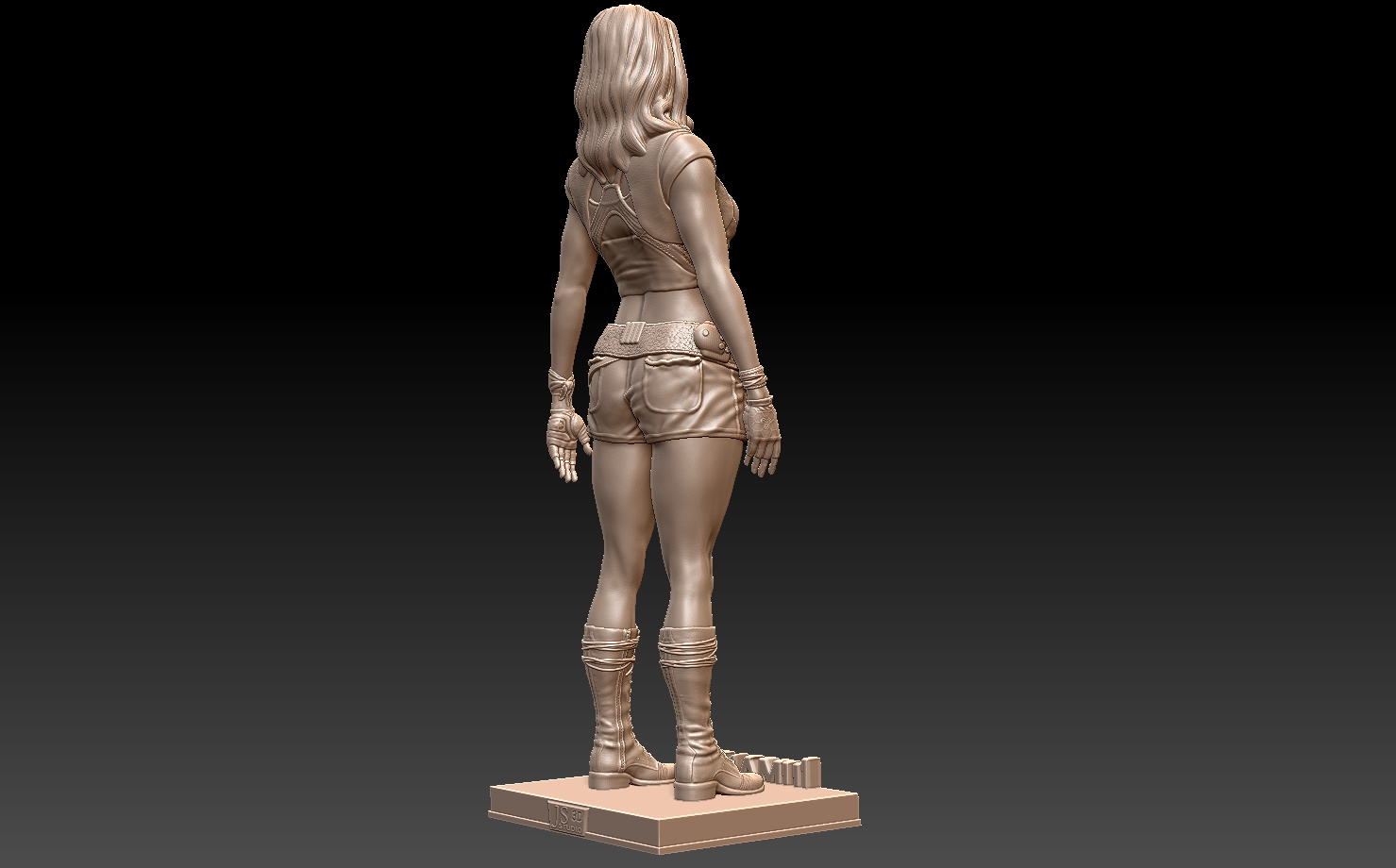 Ruby Roundhouse - Karen Gillan by JS-studio | Download free STL model ...