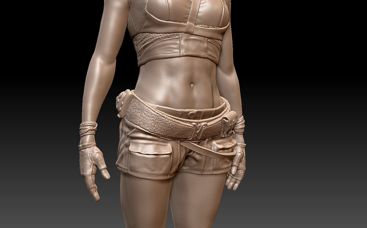 Ruby Roundhouse - Karen Gillan by JS-studio | Download free STL model | Printables.com