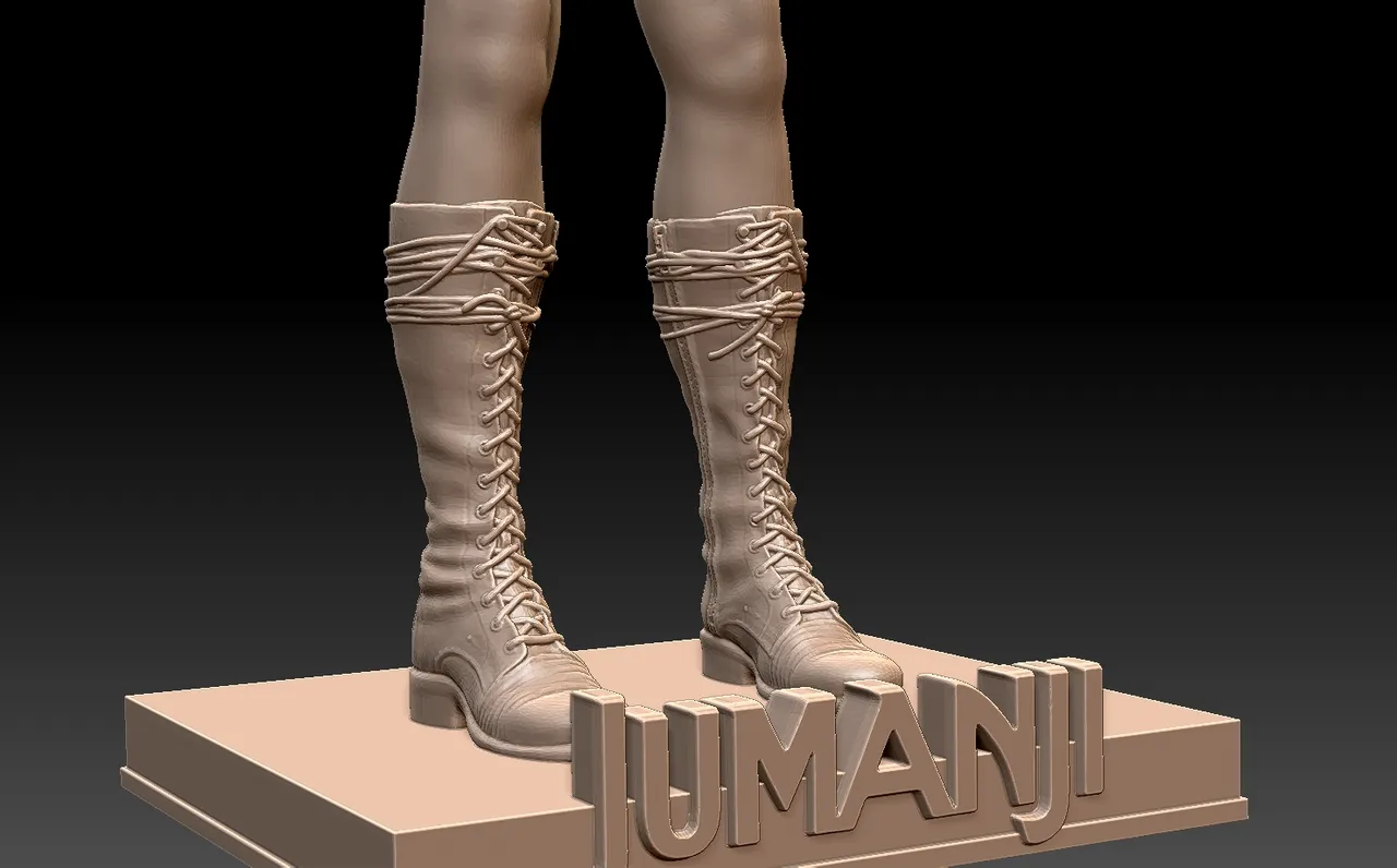 Ruby Roundhouse - Karen Gillan by JS-studio | Download free STL model ...