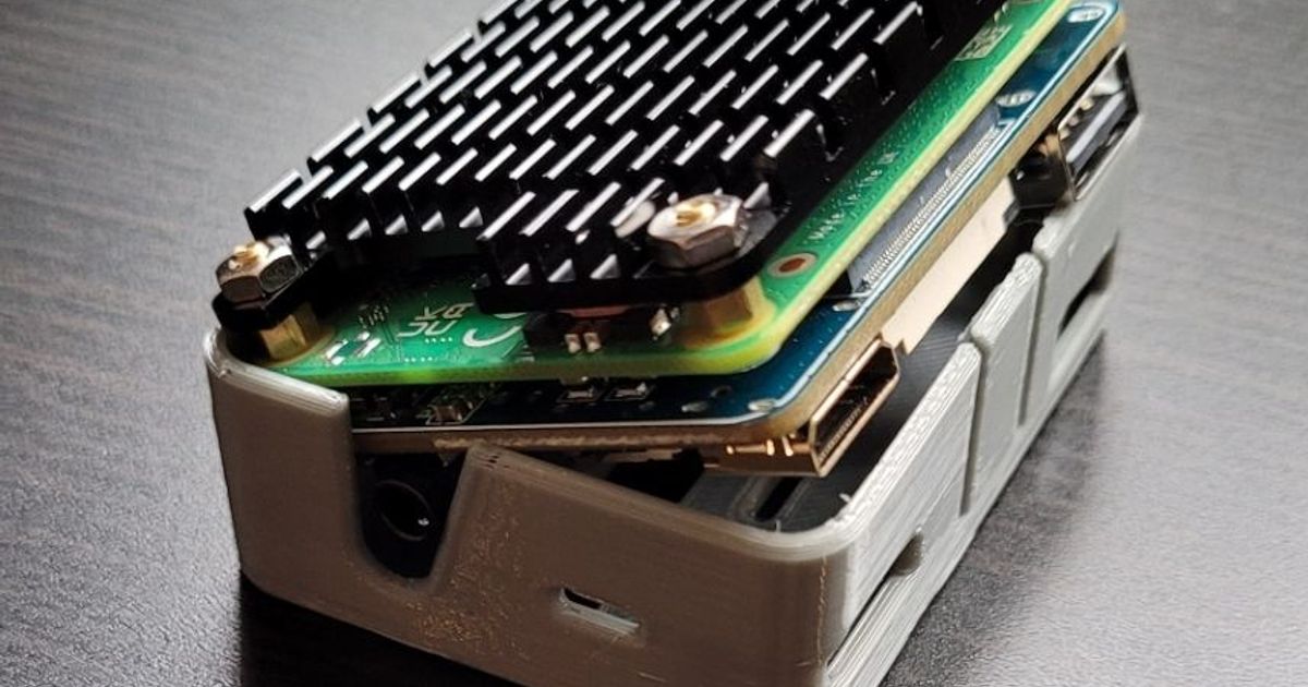 Raspberry Pi Compute Module with Waveshare nano b / a case by NotaBrick ...