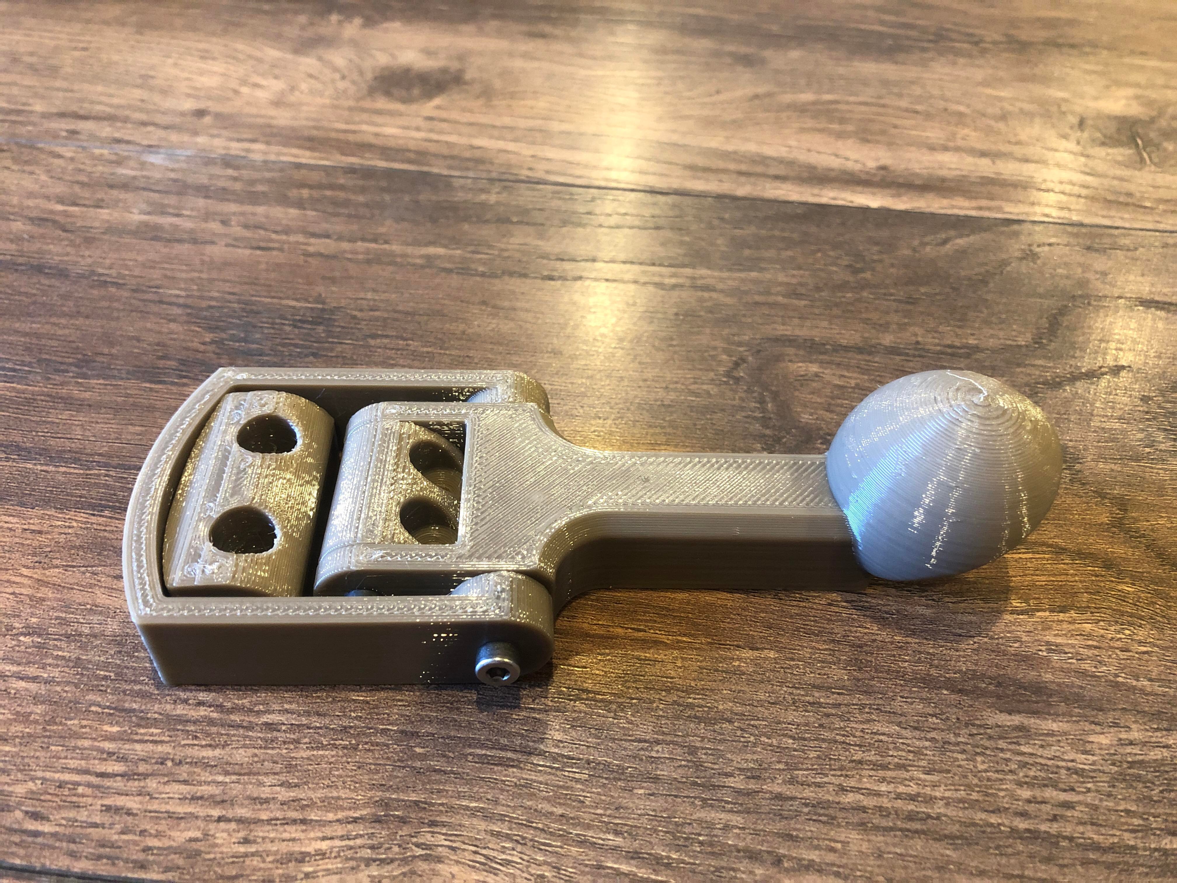 Larger Draw Latch | Beefy! by Levi | Download free STL model ...