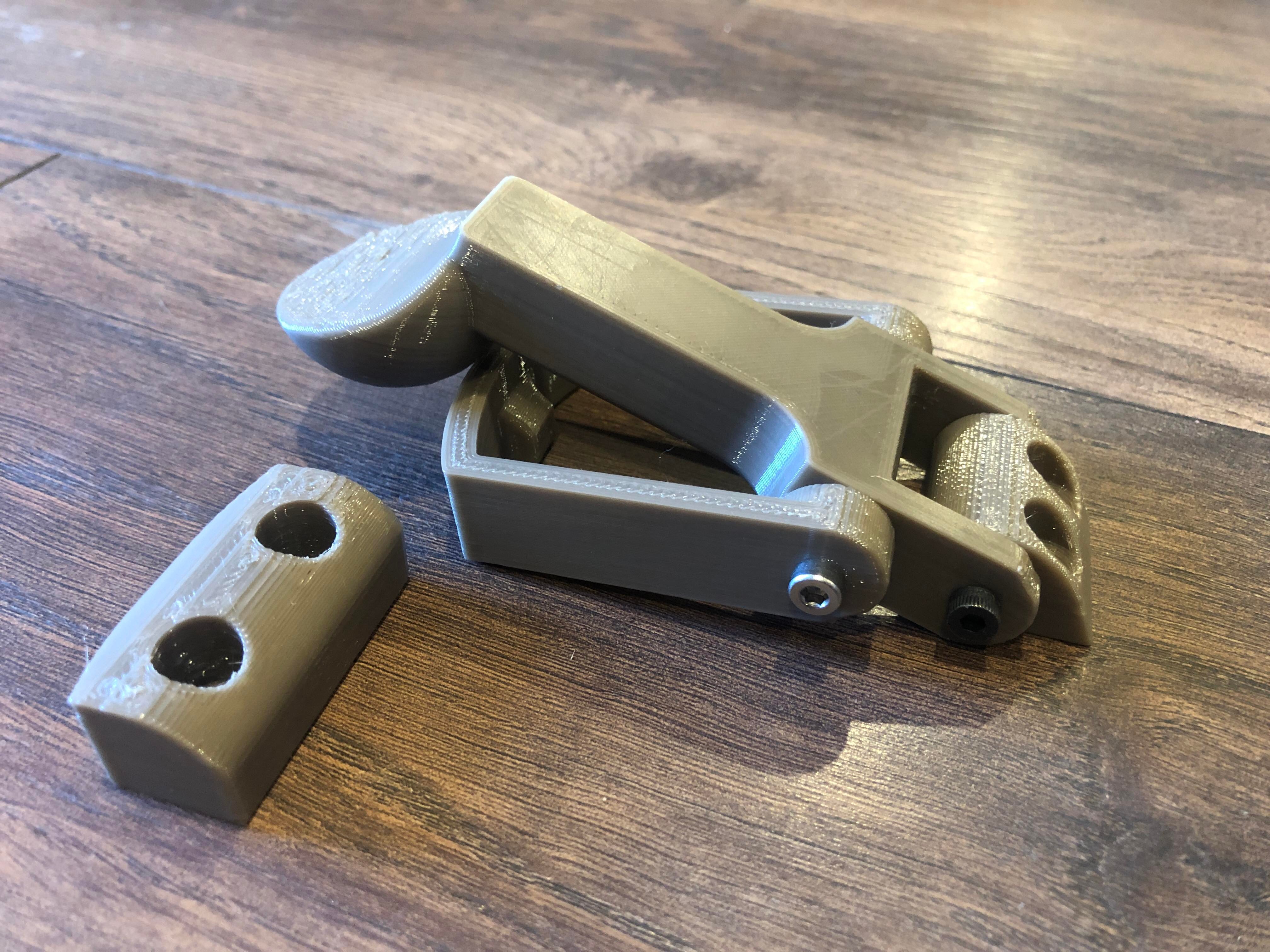 Larger Draw Latch | Beefy! by Levi | Download free STL model ...