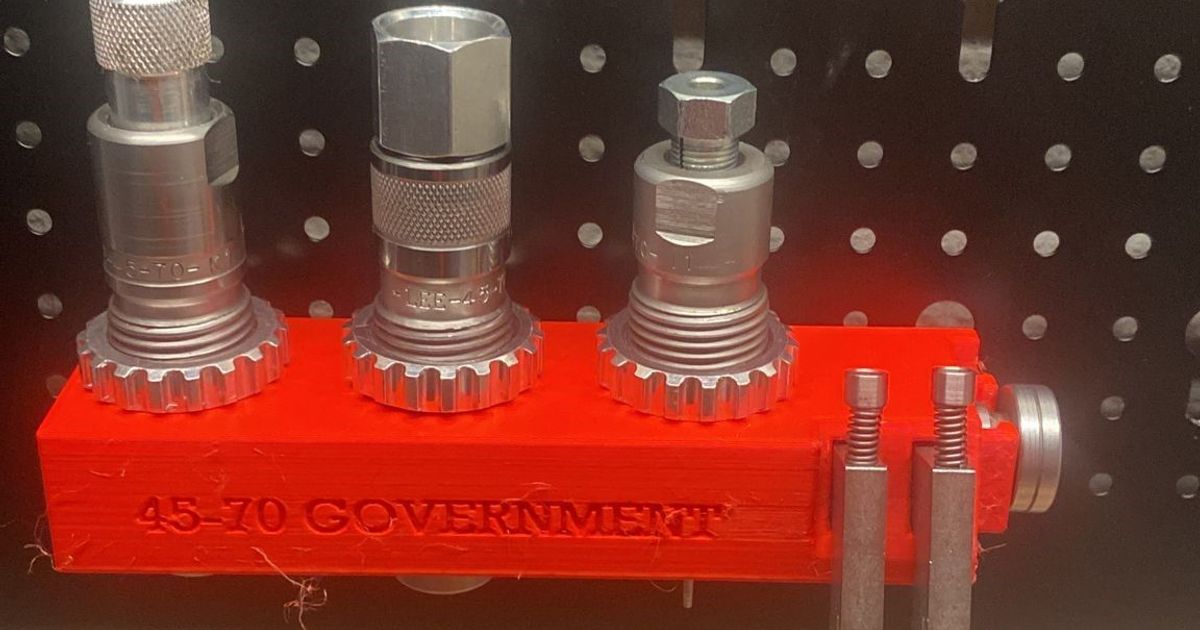 45-70 DIE set organiser by Creator1994 | Download free STL model | Printables.com