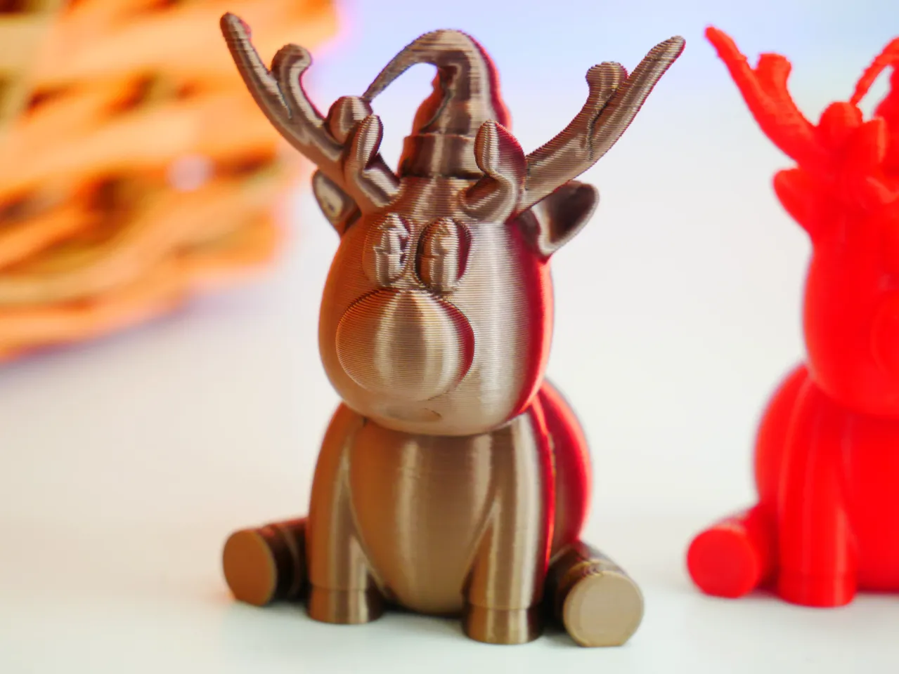 Rupert the Reindeer ~ A 3D Printer stress test by E3D | Download free ...