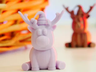 Rupert the Reindeer ~ A 3D Printer stress test by E3D | Download free ...
