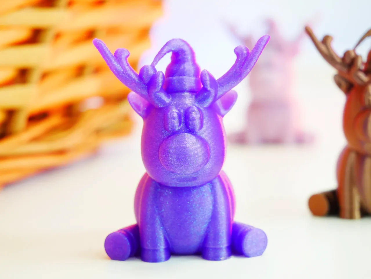 Rupert the Reindeer ~ A 3D Printer stress test by E3D | Download free ...