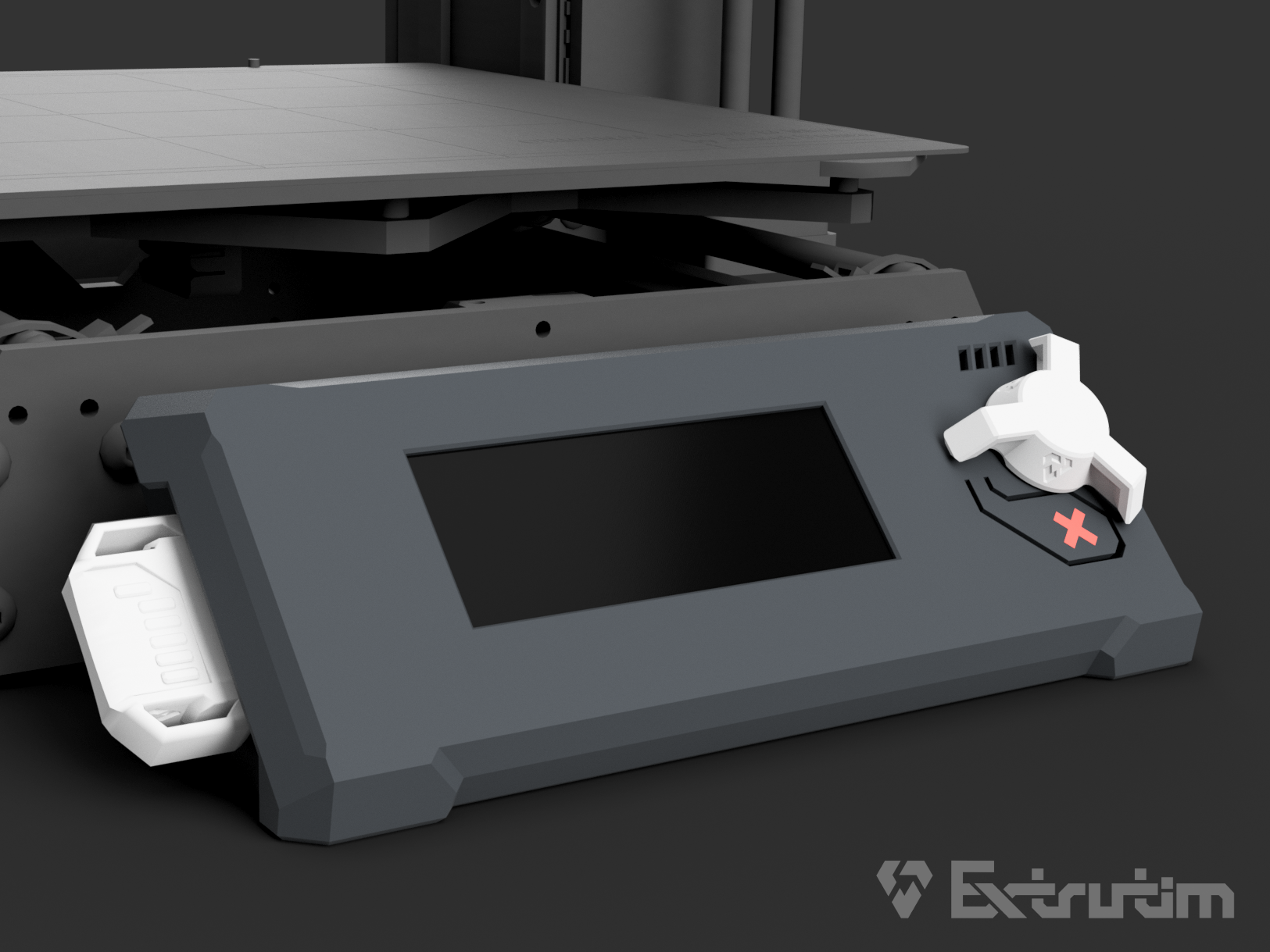 OLED Cover For The Bulletproof Wide Body | Prusa MK3 (s+) Body Kit ...