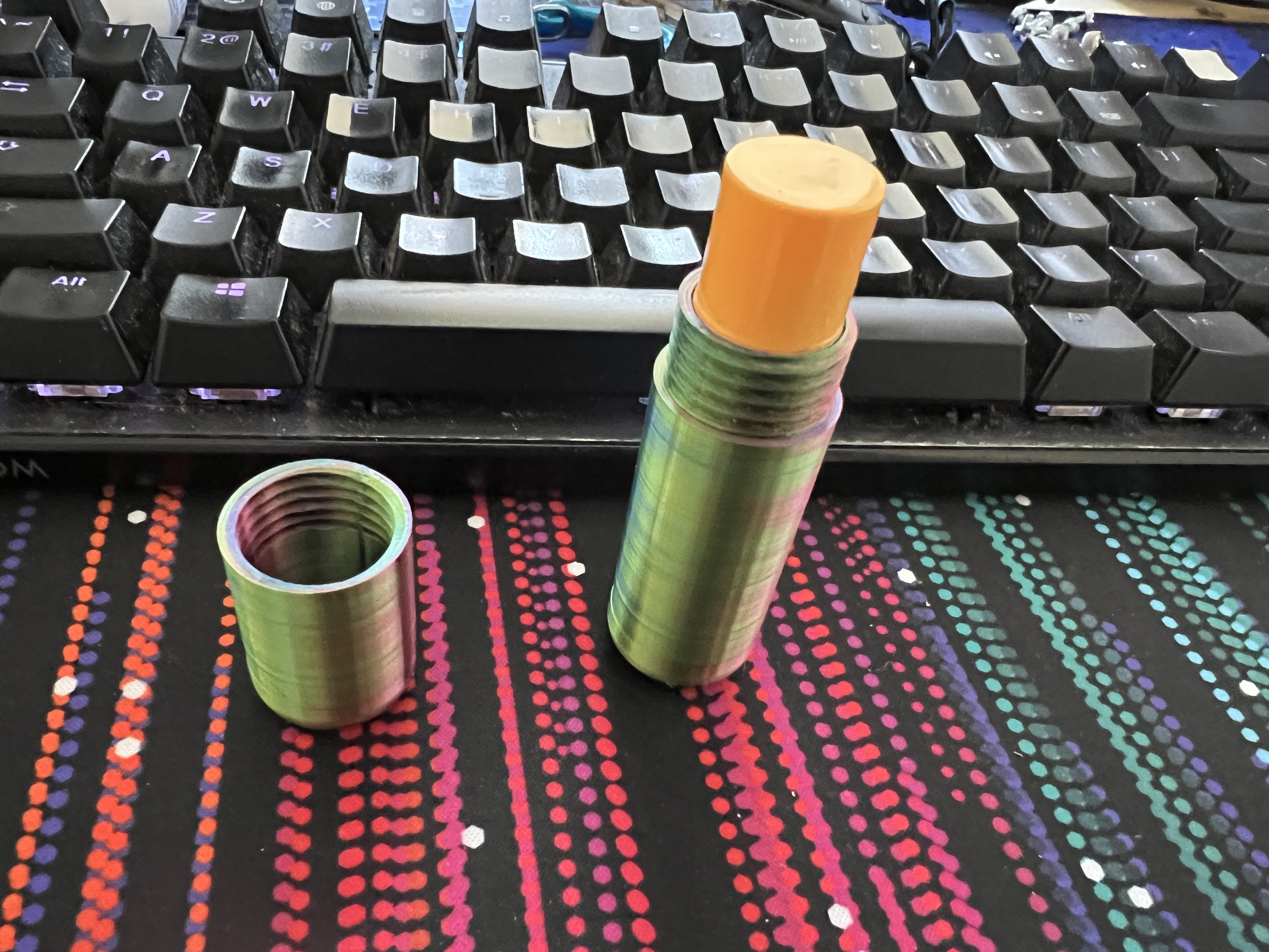 Chap Stick Threaded Case by aspoels | Download free STL model ...