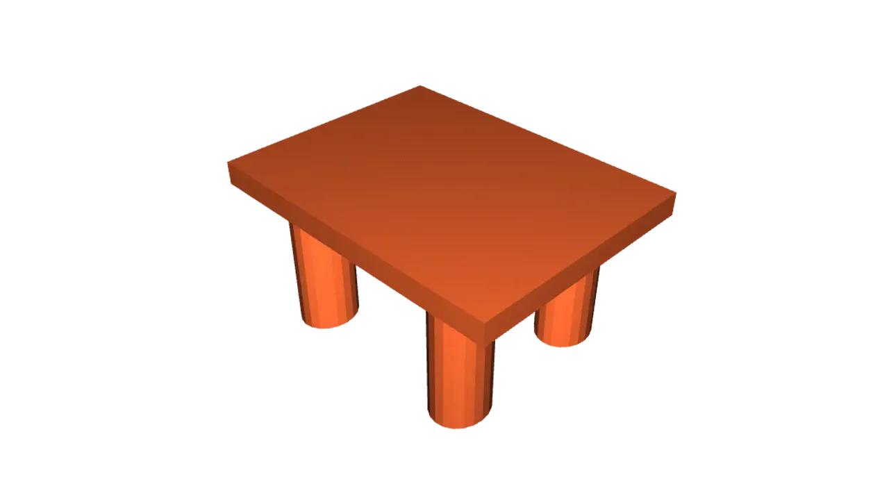 doll table by lerky12 | Download free STL model | Printables.com