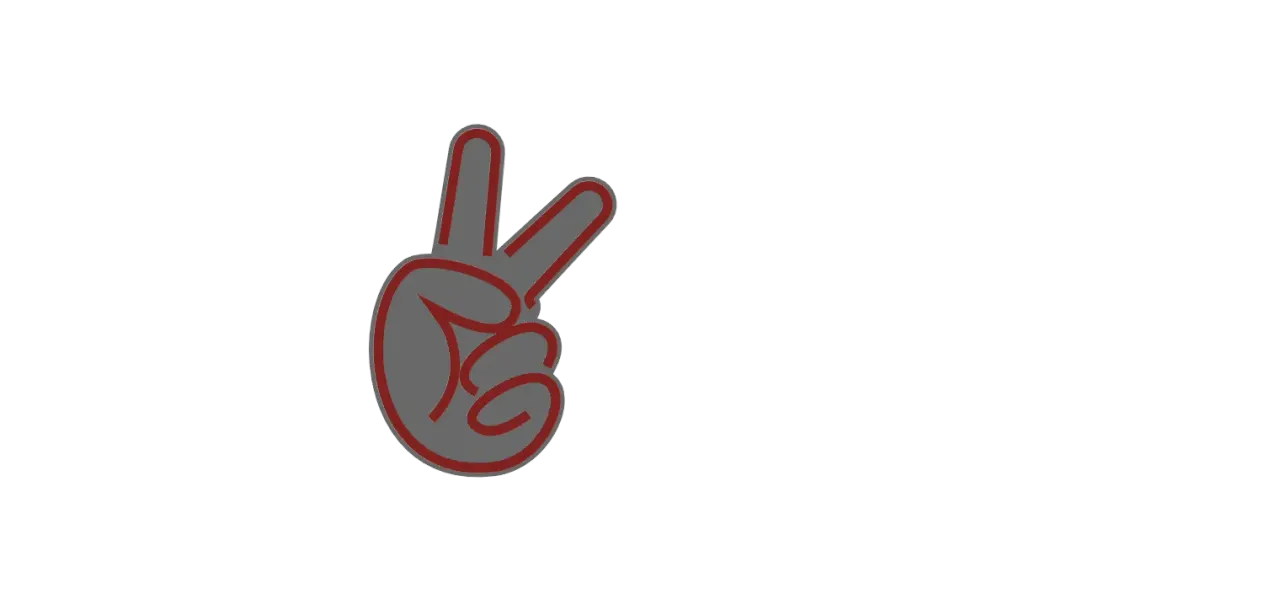 Neon Peace Sign by Tyler | Download free STL model | Printables.com