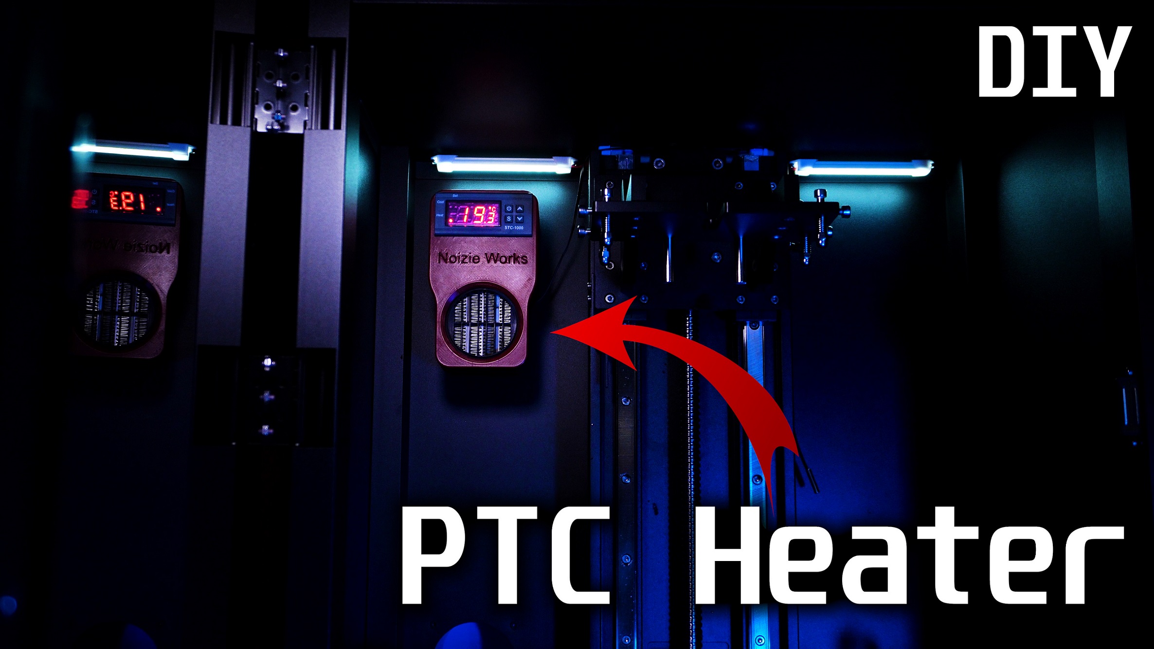 Printable PTC heater all-in-one enclosure module by Noizie Works ...