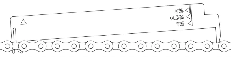 Bicycle chain wear indicator by xopn | Download free STL model ...