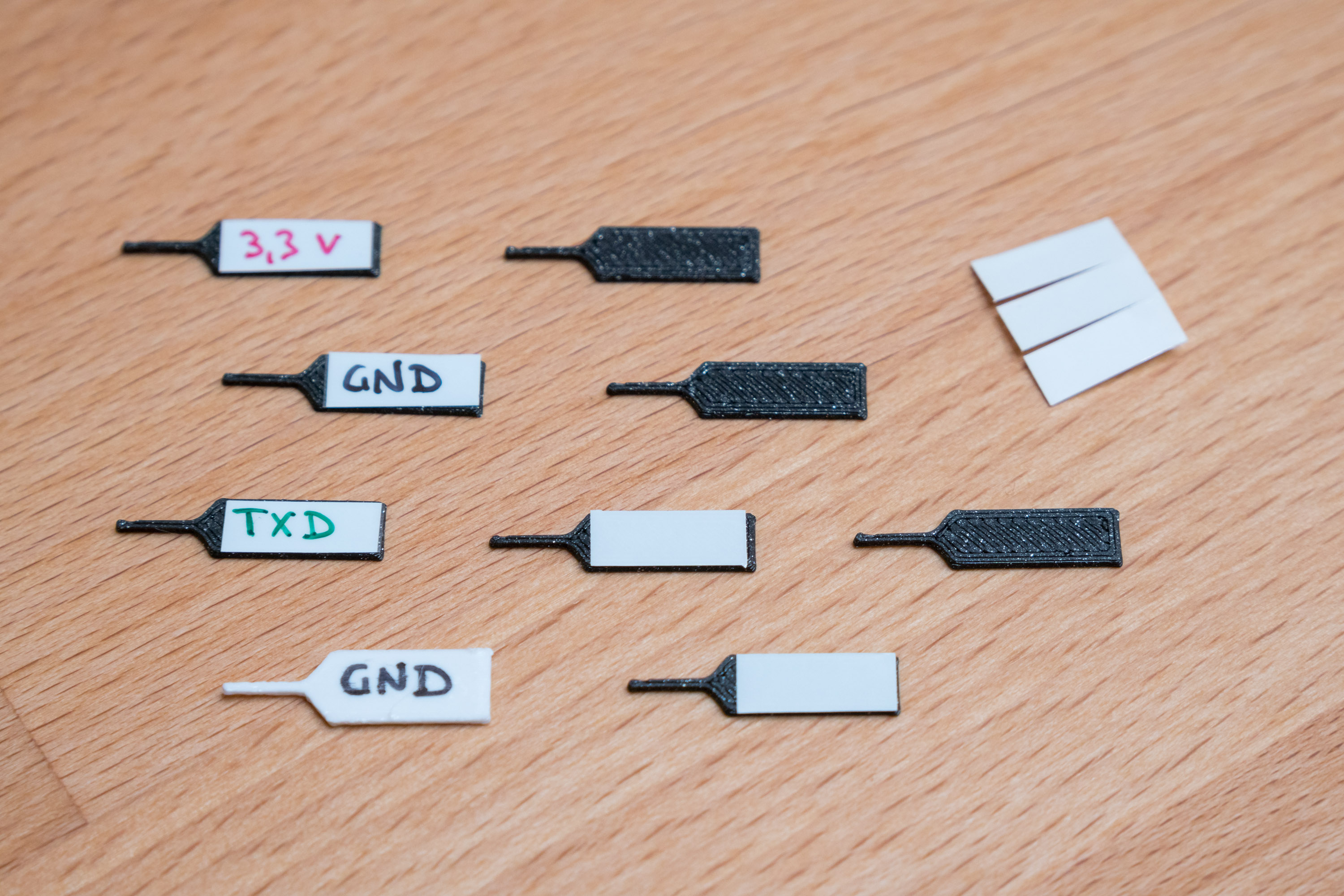 Breadboard net labels by ygoe | Download free STL model | Printables.com