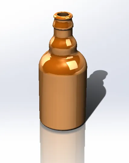 Beer Bottle by ViktorJager | Download free STL model | Printables.com