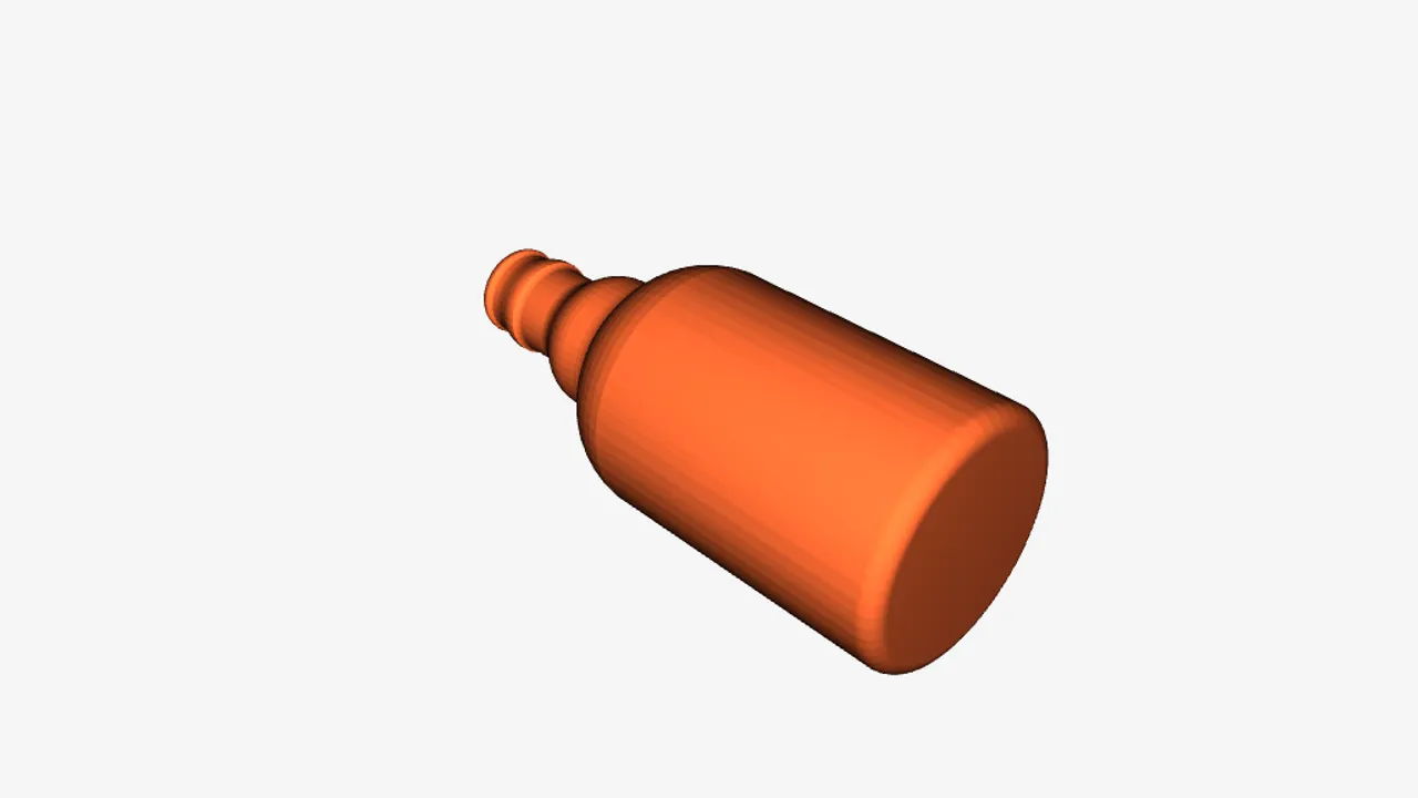 Beer Bottle by ViktorJager | Download free STL model | Printables.com