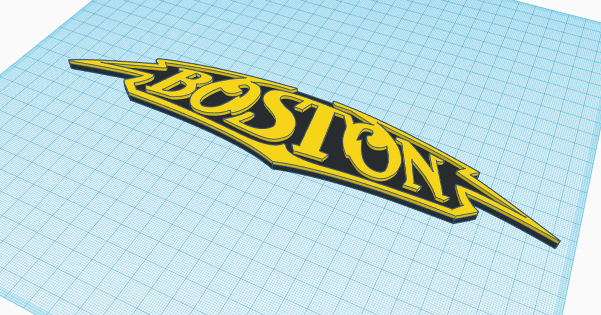 Boston logo by ozzman39 | Download free STL model | Printables.com