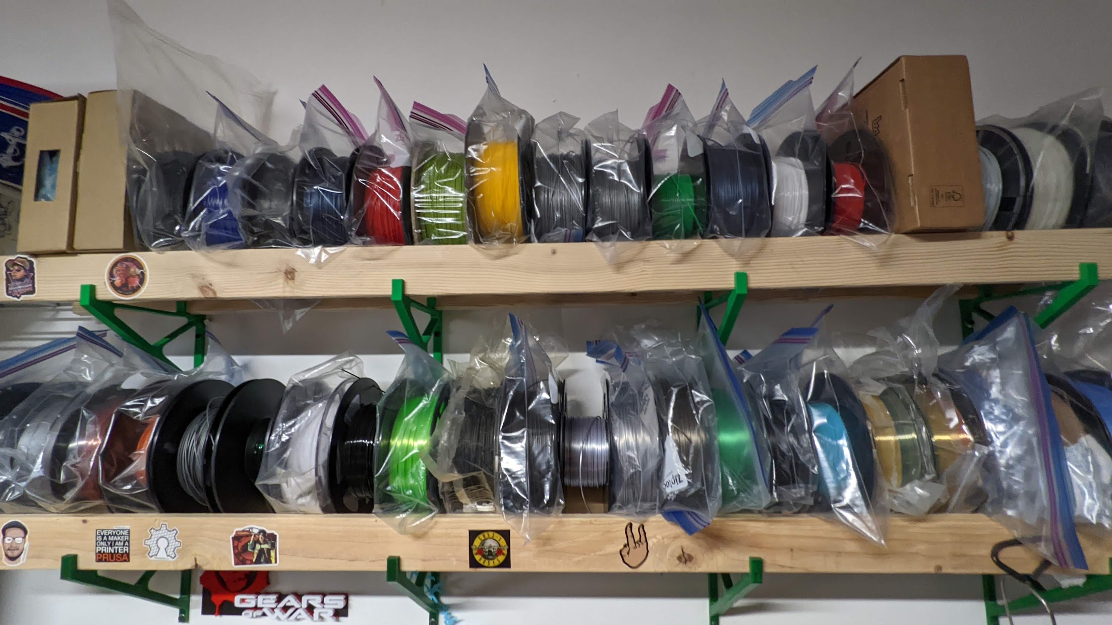 Filament Rack Holder by ozzman39 | Download free STL model | Printables.com