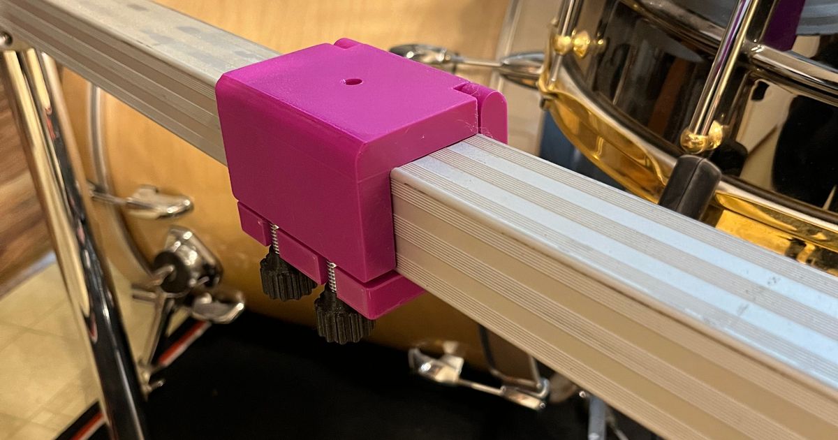 Pearl Icon Drum Rack Accessory Mount by Old Machinist | Download free ...