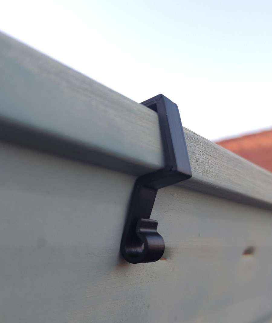 Christmas lights clip for old WA Australian gutter profile by TBII78 ...