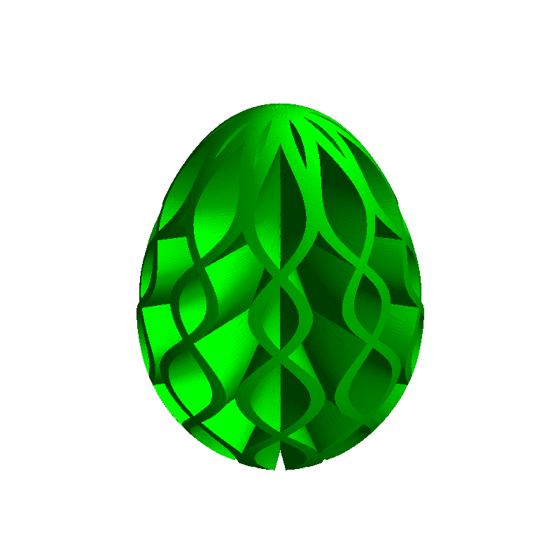 Wavy Egg Complex von JA Prints and Crafts | Kostenloses STL-Modell ...