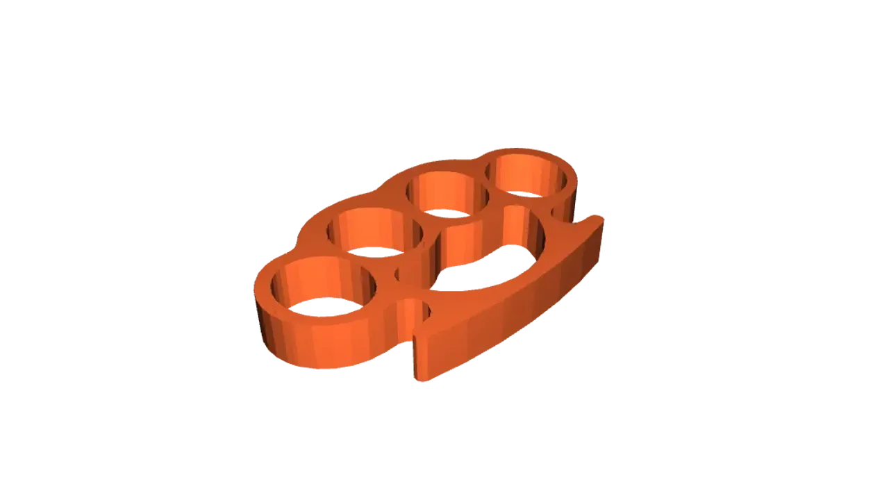 Knuckles chain by B.Lucas | Download free STL model | Printables.com
